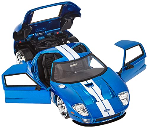 Fast & Furious 1:24 2005 Ford GT Die-cast Car, Toys for Kids and Adults