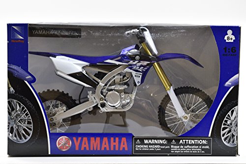 New-Ray Toys 1:6 2017 Yamaha YZ450F,Multi-Coloured,49643