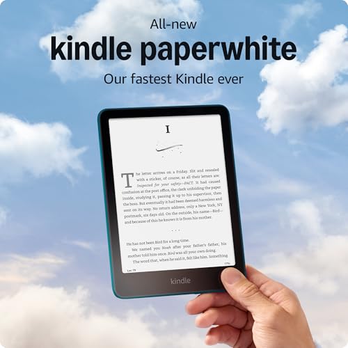 All-new Amazon Kindle Paperwhite (16 GB) – Our fastest Kindle ever, with new 7" glare-free display and weeks of battery life – Jade