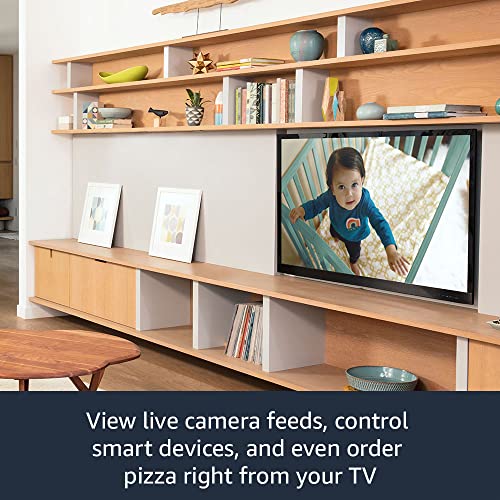 Like-New Fire TV Stick Lite, free and live TV, Alexa Voice Remote Lite, smart home controls, HD streaming