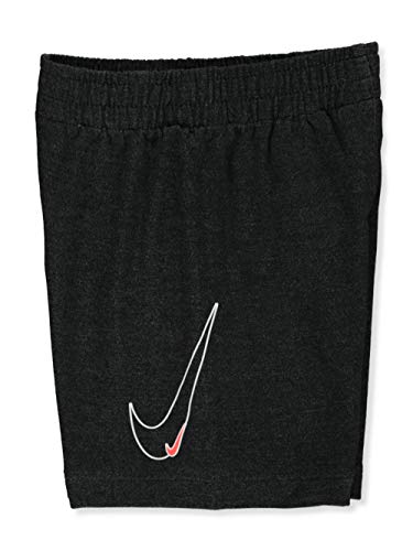 Nike Baby Boy's Dri-FIT Graphic T-Shirt and Shorts Two-Piece Set (Infant) Black Heather 18 Months (Infant)