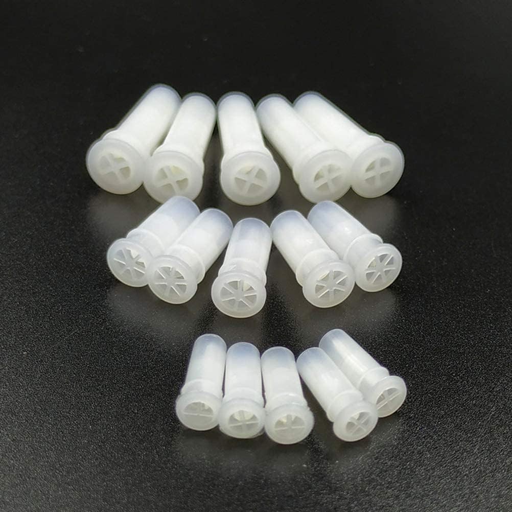 100pcs Pet Toy Balls Replacement Squeakers Dog Pet Toys Noise Maker Insert Replacement BB Squeaker Reed Shoes Whistle for Craft Supplies 1.5cm