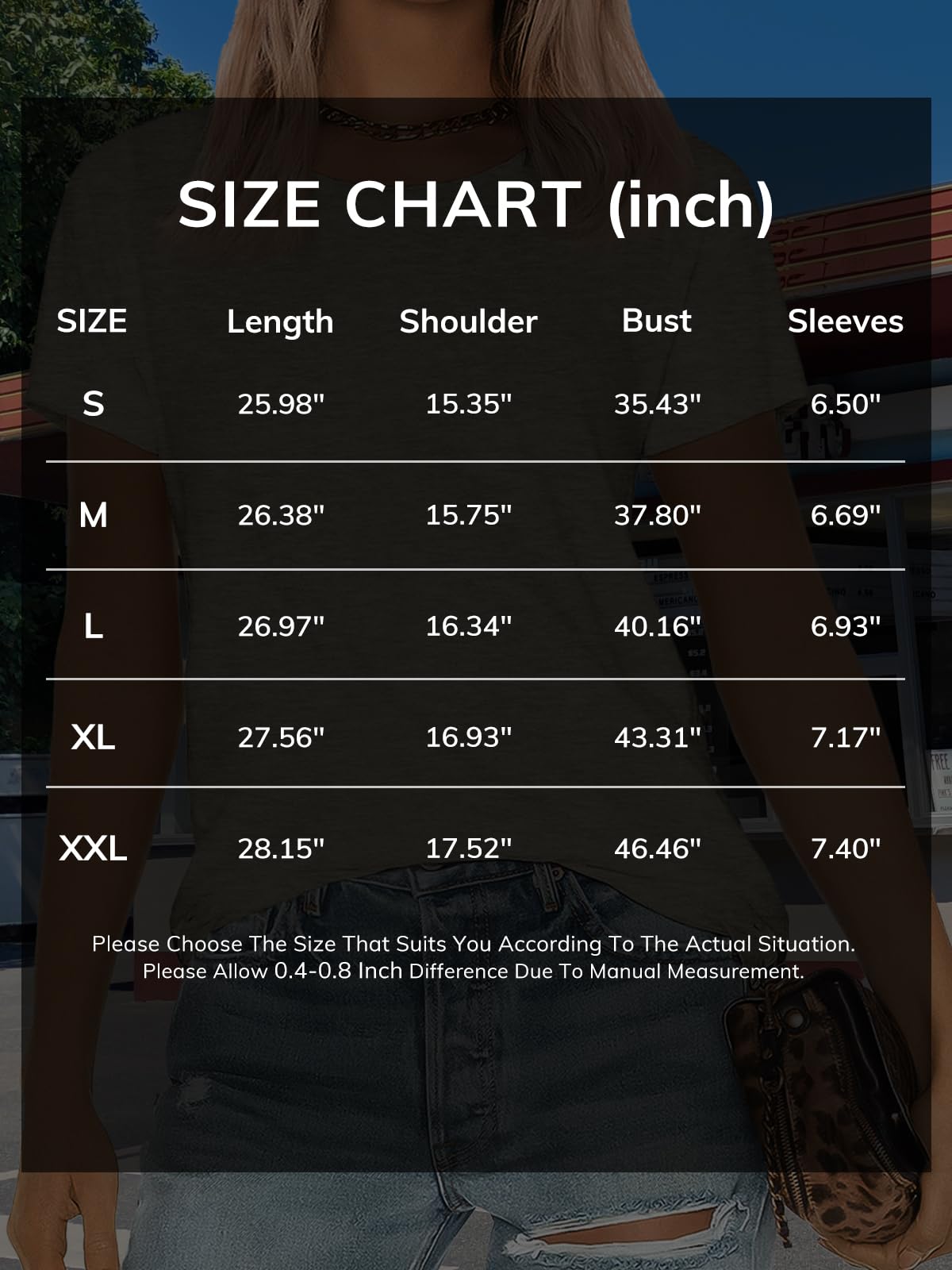 ATHMILE Tshirts Shirts for Womens Short Sleeve Round Neck Shirts Summer Top Fashion Basic Tee Business Casual Black