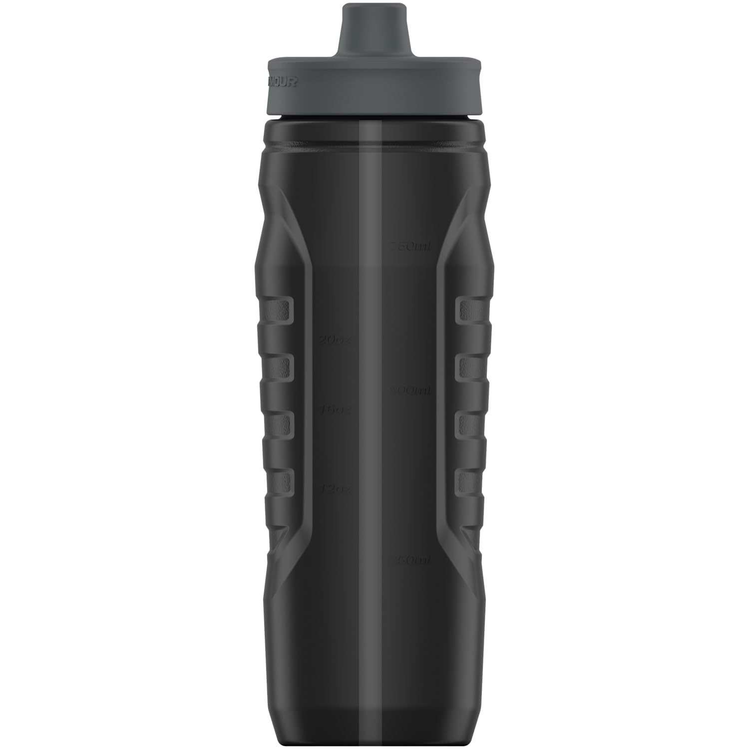 Under Armour Squeeze Water Bottles, 32 oz Water Bottles, Sideline Sports Water Bottle with Quick-Shot Lid, Quick & Easy Hydration, Gym Water Bottles, Squeeze Bottle, 1 32oz Bottle