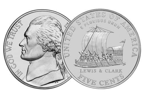 1938 - to Present - Whitman Jefferson Nickel 3 Book Set with 2004 and 2005 P, D Nickels 8 Coin Set Nickel Seller Uncirculated