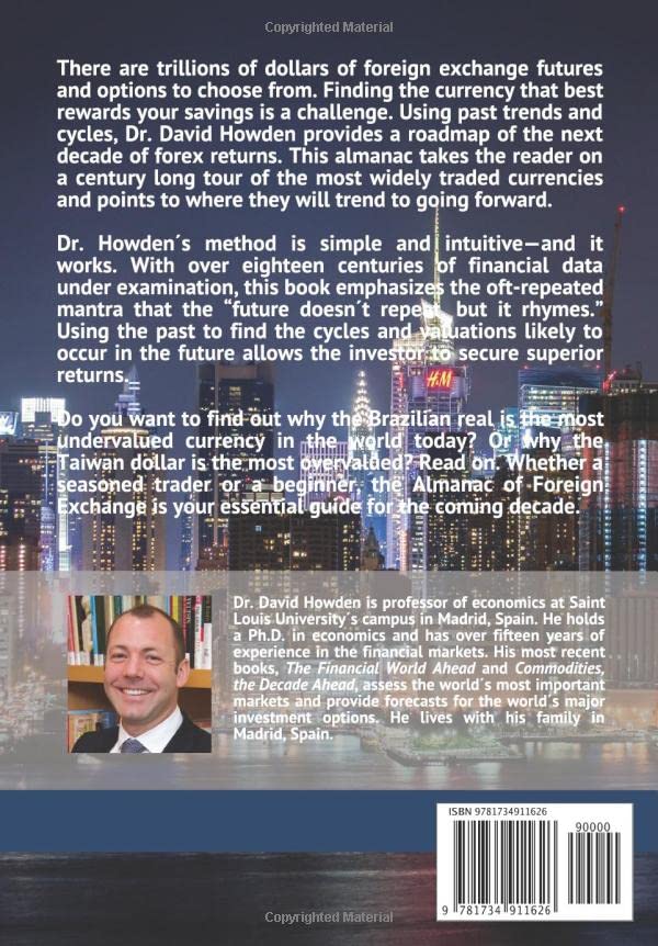 The Almanac of Foreign Exchange: 2020β30: Your guide to earning profits (and avoiding losses) from trading the twenty most liquid currencies