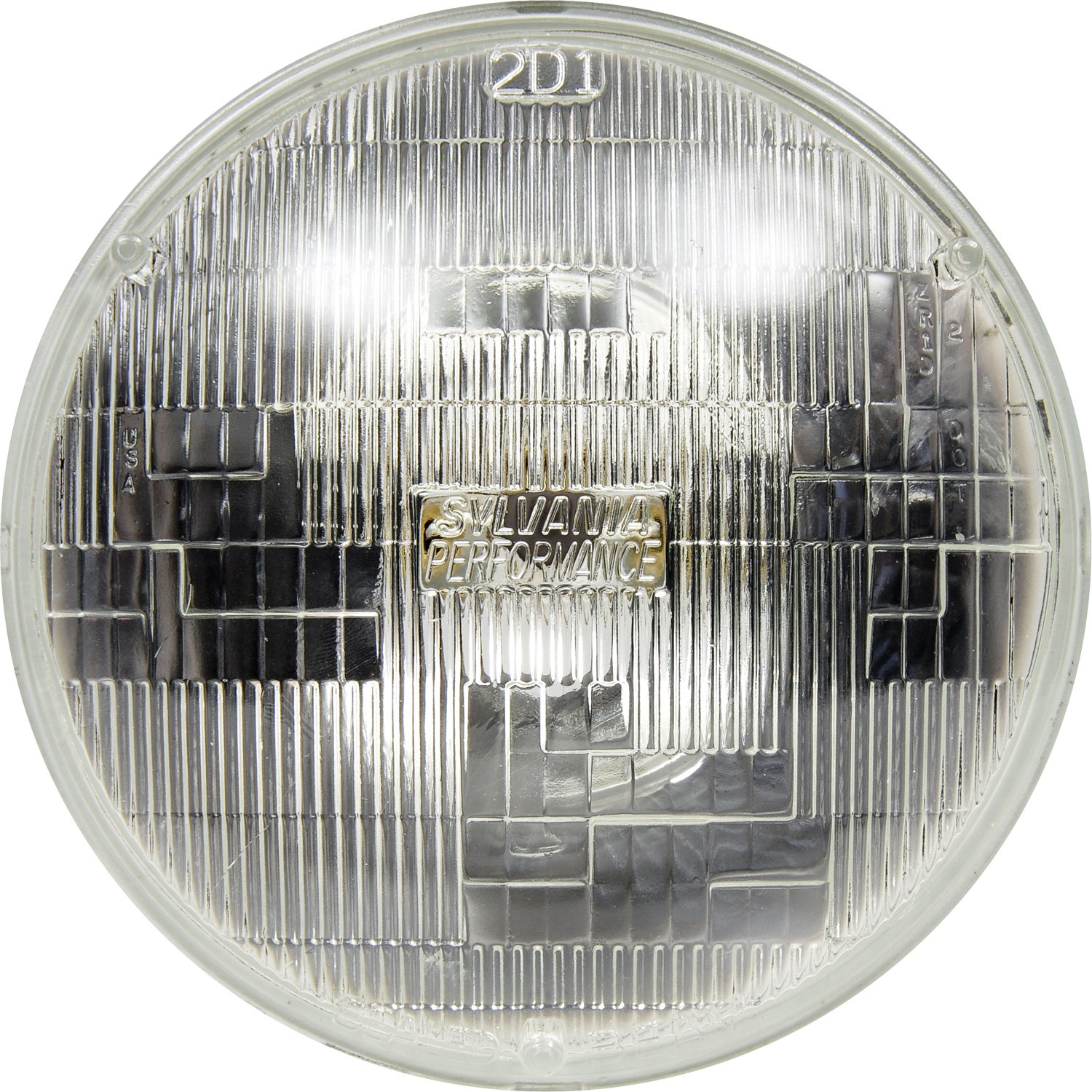 SYLVANIA - H6024 XtraVision (7 inch Round) Sealed Beam Headlight - Halogen Headlight Replacement PAR56 Delivers More Downroad Visibility (Contains 1 Bulb)