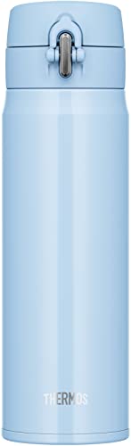 Thermos JOH-500 LB Vacuum Insulated Portable Mug, 16.9 fl oz (500 ml), Light Blue