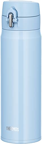 Thermos JOH-500 LB Vacuum Insulated Portable Mug, 16.9 fl oz (500 ml), Light Blue