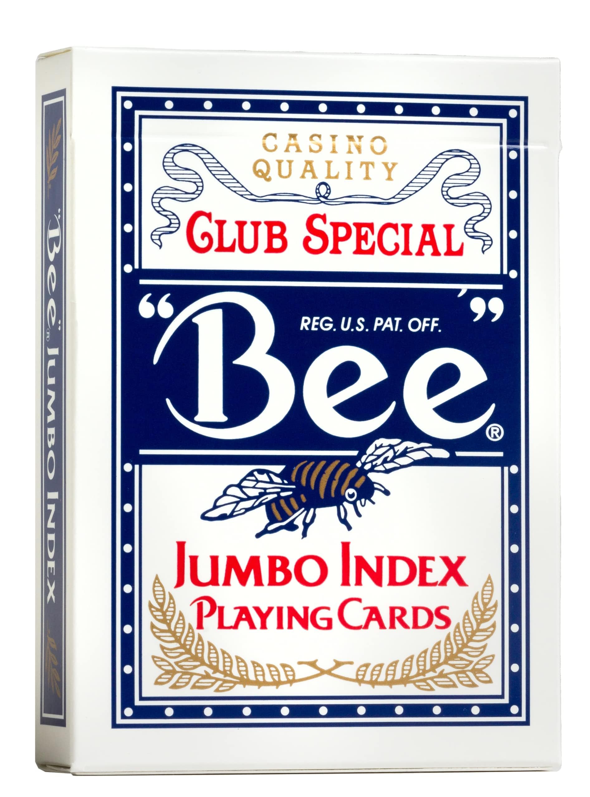 Bee Jumbo Index Playing Cards(Colors May Vary)
