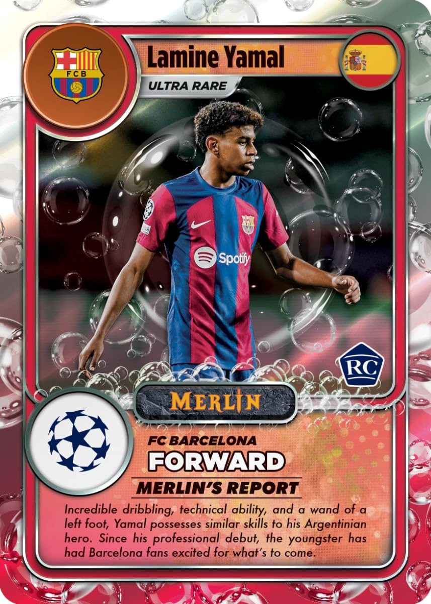 2023-24 Topps UEFA Club Competitons Merlin Value Box