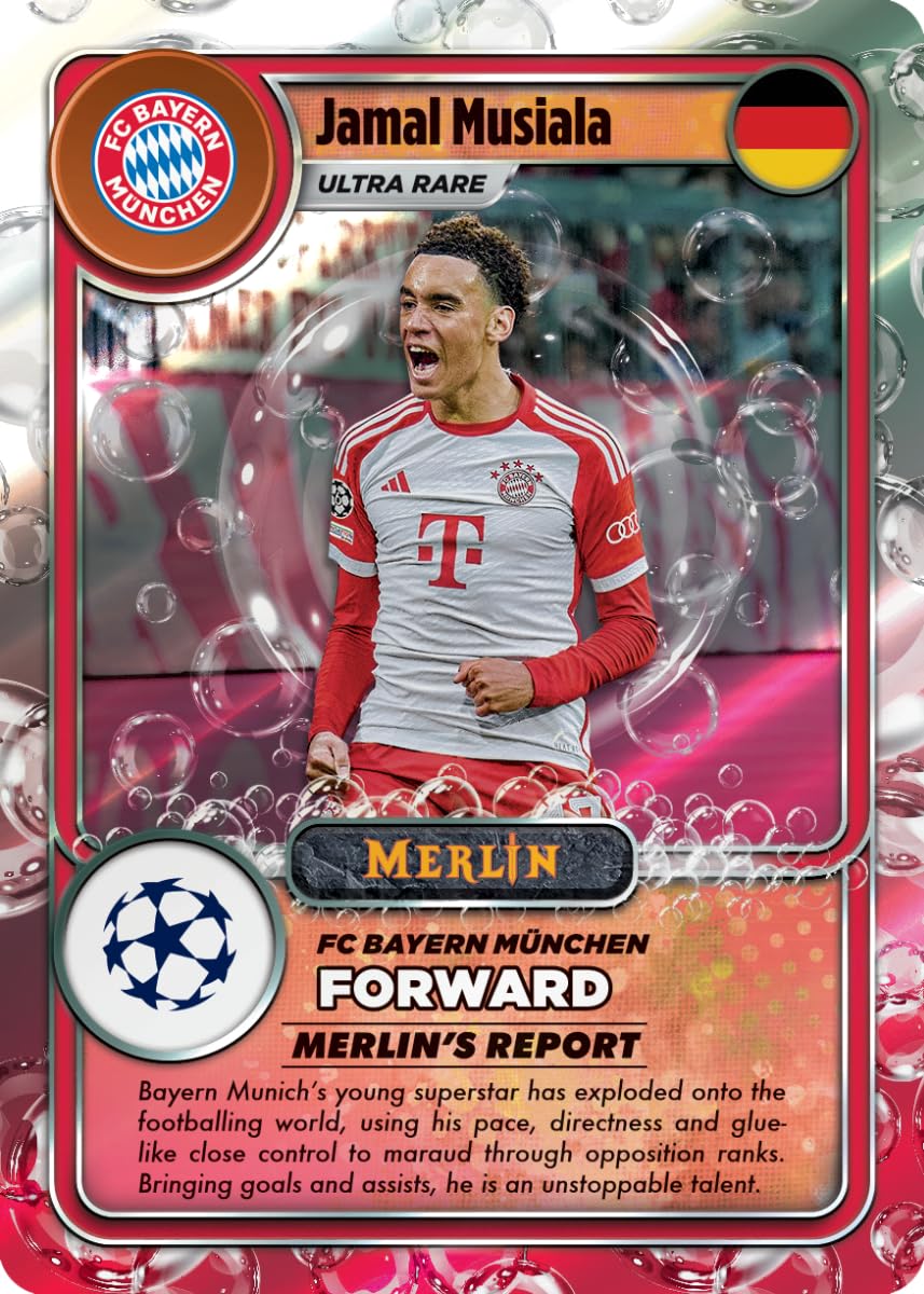 2023-24 Topps UEFA Club Competitons Merlin Value Box