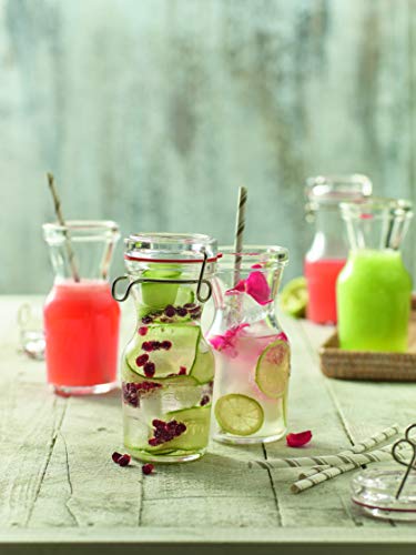 Luigi Bormioli Lock-Eat 8.5 oz Juice Jar,Set Of 6
