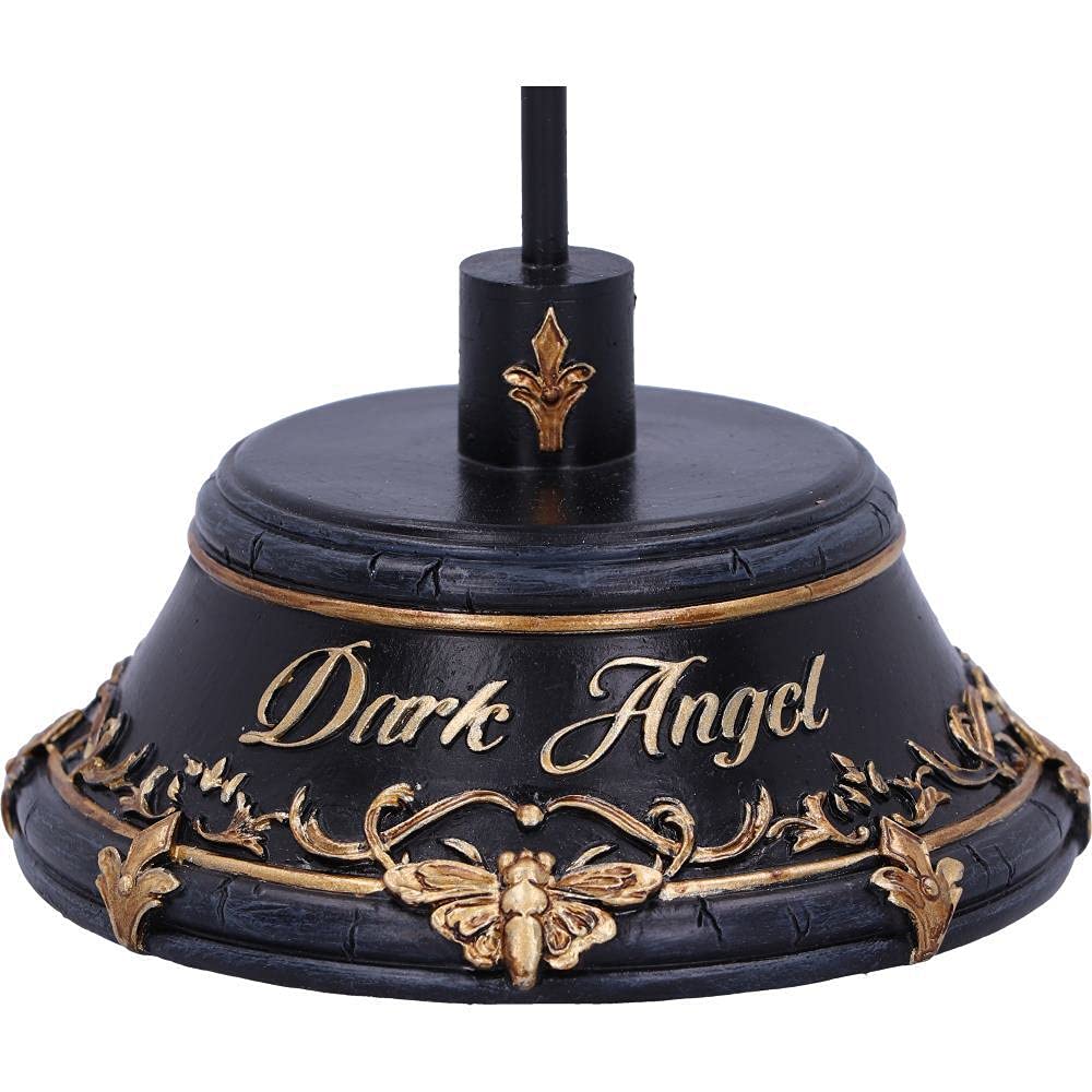 Nemesis Now Dark Angel Gothic Fallen FAE Wing Sculpture Figurine, Black, 26cm