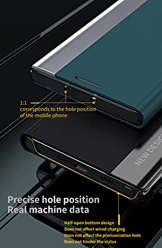 YukeTop Cover for Oppo Reno2 Case, Smart Flip Case, with Stand, Leather + PC, Cover Protection for Oppo Reno2.(Yellow)