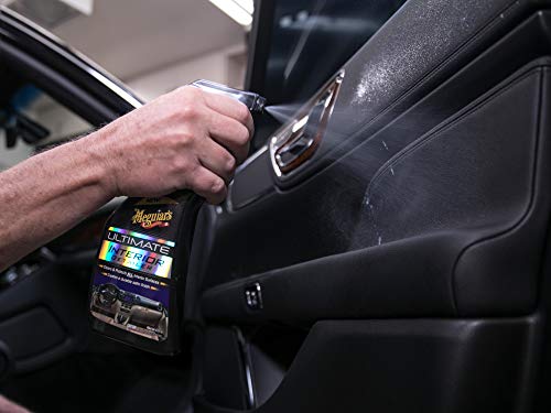Meguiar's G16216 Ultimate Interior Detailer, Protects Interior Surfaces from Dirt and Grime, Leaves Your Surfaces Protected from UV Rays and Giving It a Lasting Finish, 15.2 Oz Spray Bottle