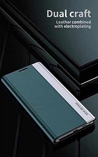 YukeTop Cover for Oppo Reno2 Case, Smart Flip Case, with Stand, Leather + PC, Cover Protection for Oppo Reno2.(Yellow)