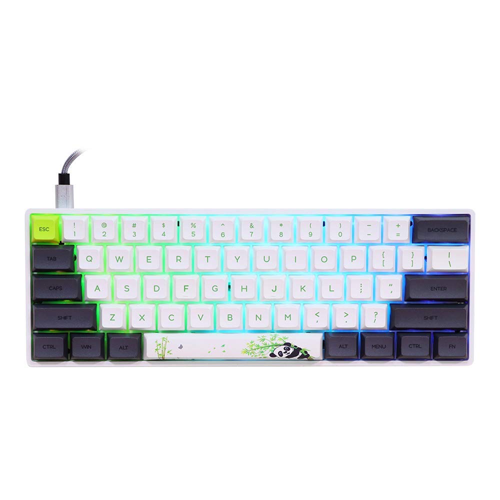 EPOMAKER RT100 97 Keys Gasket BT5.0/2.4G/USB-C Mechanical Keyboard with Customizable Display Screen, Knob, Hot Swappable Socket, 5000mAh Battery for Win/Mac(Wisteria Linear Switch)