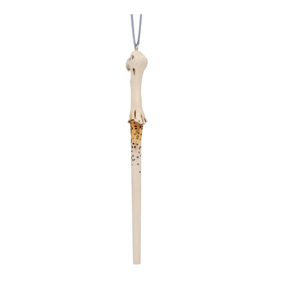 Nemesis Now Harry Potter Voldemort's Wand Hanging Ornament, Cream, 15.5cm