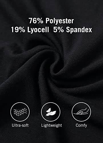 baleaf Workout Shirts for Women Loose Fit Long Sleeve Tee Shirts Athletic Activewear Yoga Tops with Thumb Hole Black M
