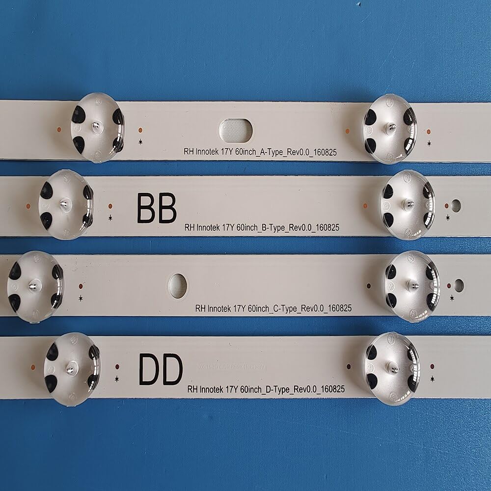 WAHRE LED Backlight Strip Fit for Lg 60UJ6309 60UJ6300 60UJ6050 60UJ630V 60UJ634V EAV63673006 17Y 60inch 60UJ63_UHD_A B C D NC600DGE