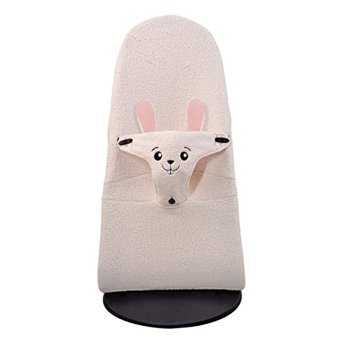 JANABEBE Cover - Liner Compatible with Baby Bouncer Babybjorn Soft, Balance, Bliss and Mini (Fleece, Rabbit)