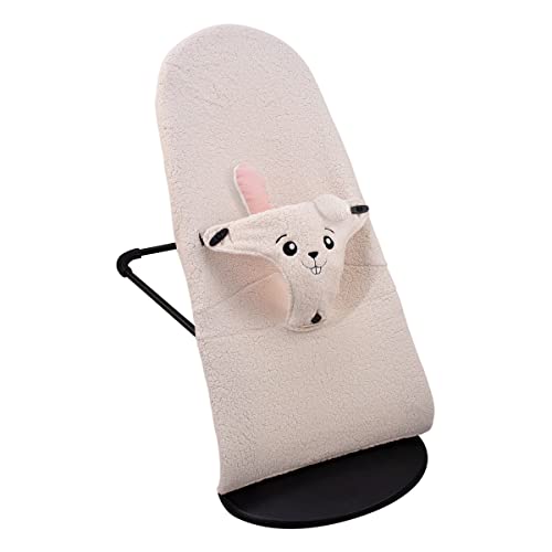 JANABEBE Cover - Liner Compatible with Baby Bouncer Babybjorn Soft, Balance, Bliss and Mini (Fleece, Rabbit)