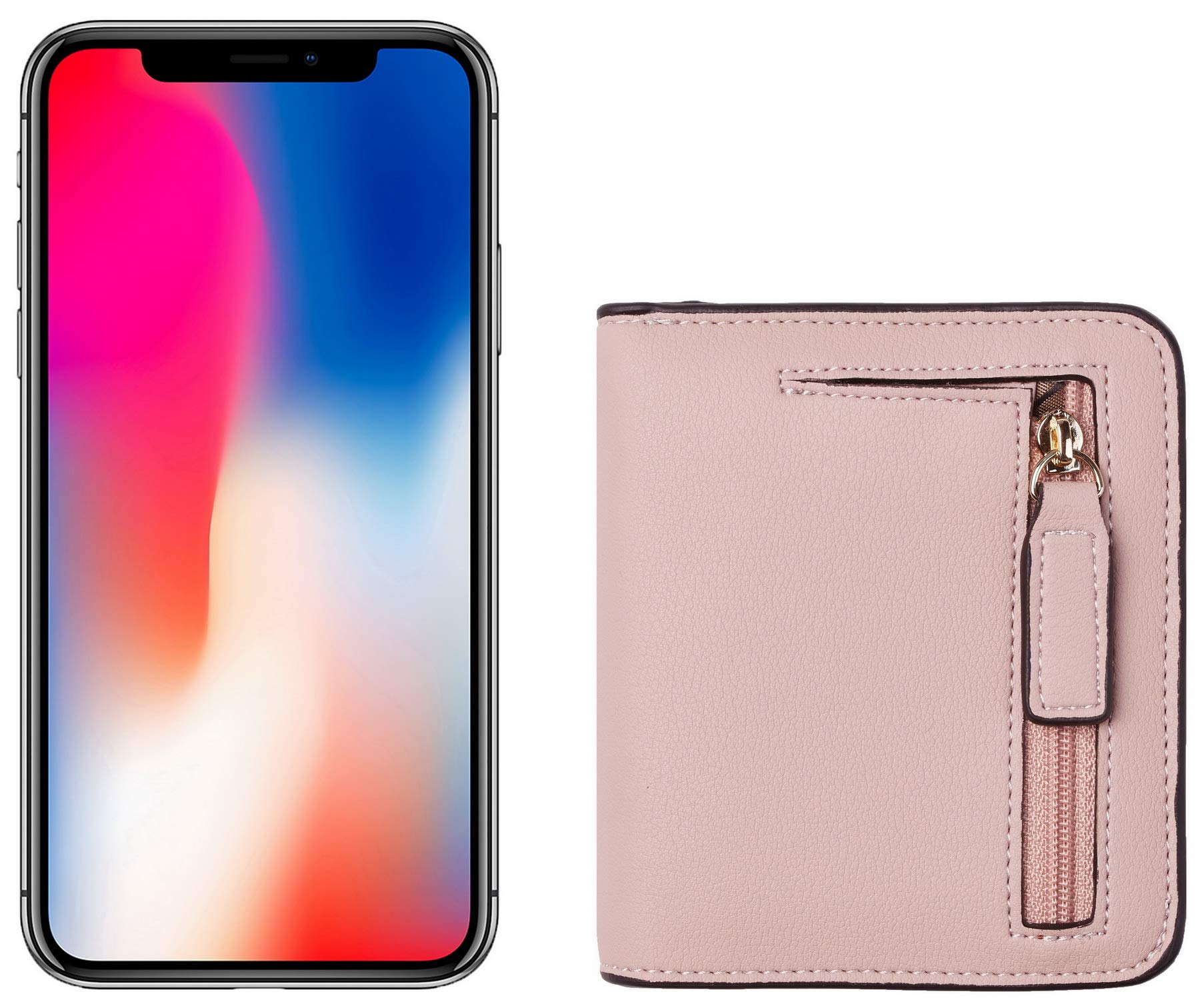 Toughergun Wallet Women Rfid Blocking Small Compact Bifold Luxury Leather Pocket Wallet Ladies Mini Purse with ID Window