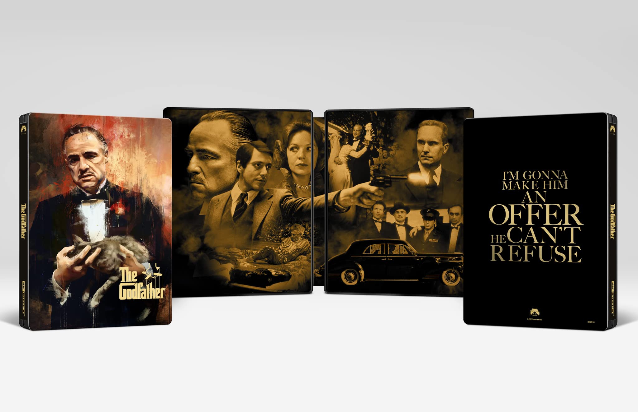 The Godfather: Limited Edition Steelbook [4K UHD + Digital Copy]