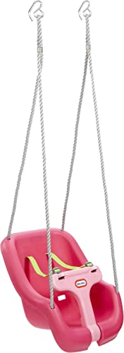 Little Tikes -2-in-1 Snug 'n Secure Swing 4pk-Magenta, 650727M