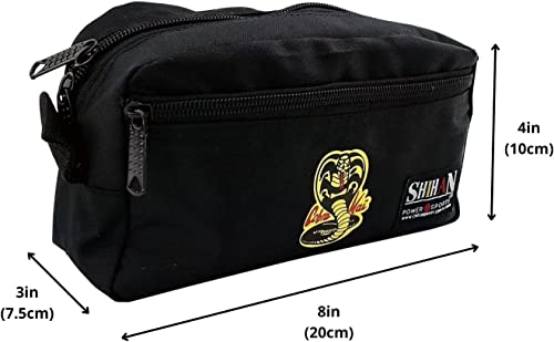 Cobra Kais Dragon Pencil Case Teens School Home,Pencil Bag Pen Case, Students Stationery Pouch Pencil Holder Desk Organizer with Zipper, Portable Pencil...