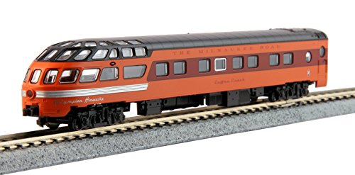 Kato USA Model Train Products N Milwaukee Road Olympian Hiawatha 9-Car Set Passenger Car Set