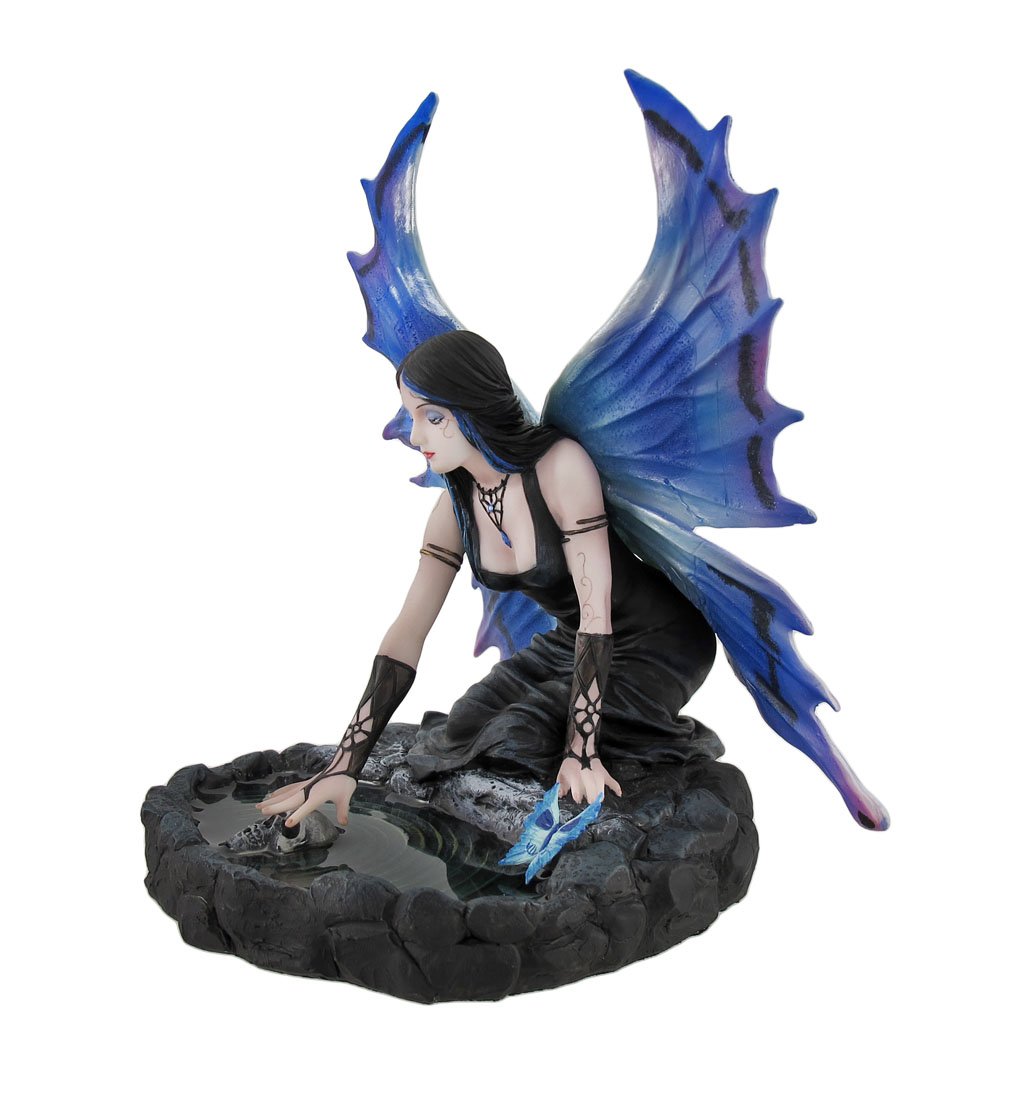 Nemesis Now Immortal Flight Fairy Figurine, Blue, 18.4cm