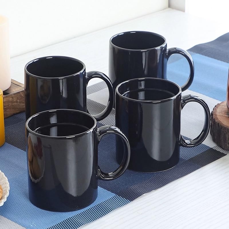 Middle Finger Coffee Mug Up Yours Mug Novelty Ceramic Middle Finger Coffee Cup Have a Nice Day Mug Funny 3D Finger Coffee mug for for Valentines Day Birthday Halloween Christmas and New Year(Black)