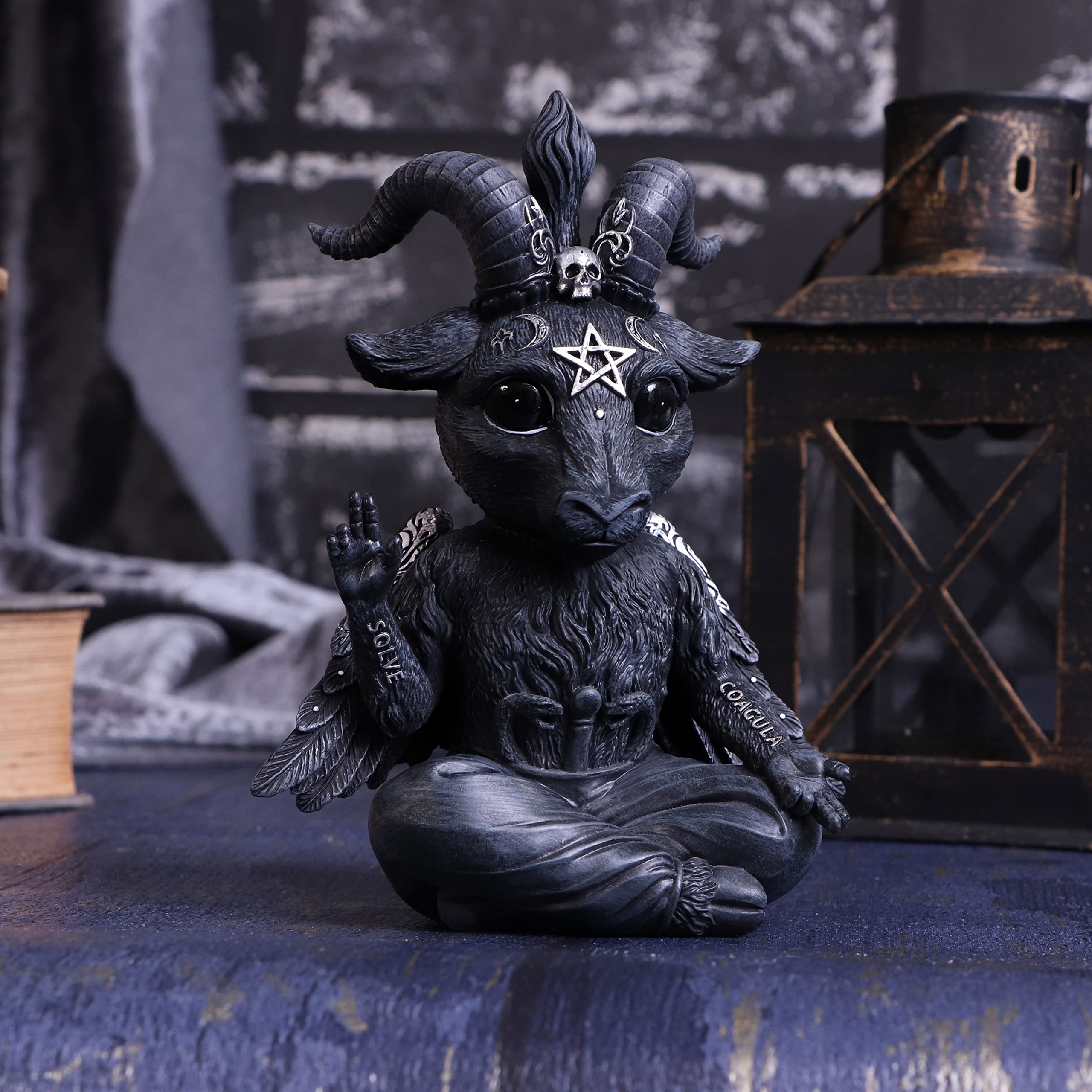Nemesis Now Cult Cuties Adorable Occult Figurines, Bewitching Evil Spirit Creatures, Hand-Painted, Resin - Baphoboo