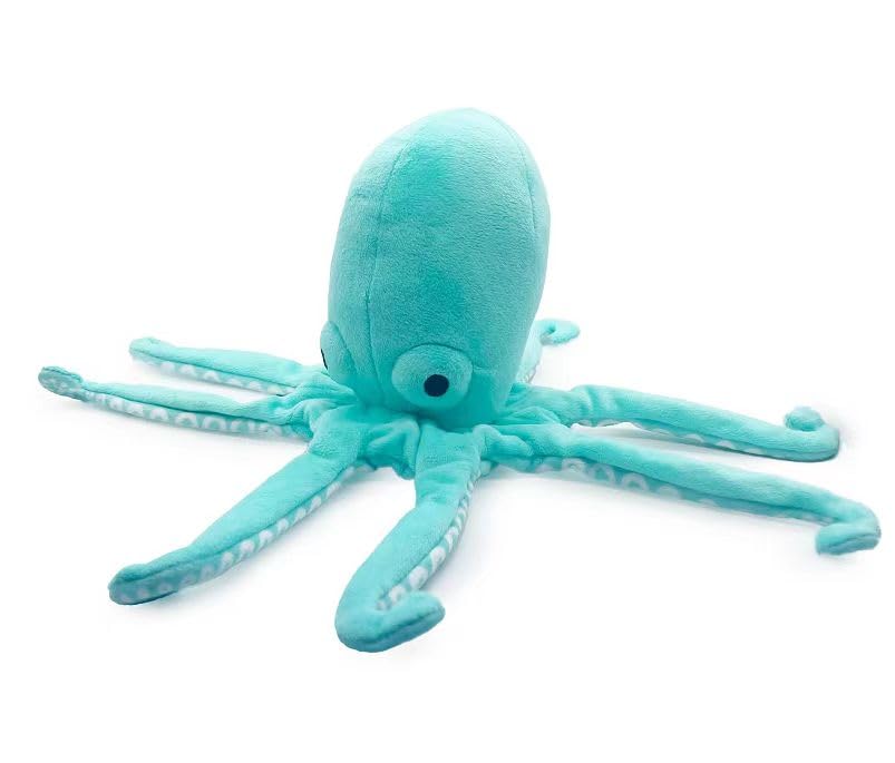 PunkyKom Dog Toy Squeak Toy for Aggressive chewers Large Breeds,Cute Octopus with Squeaker,for Dog Playing Chewing Boredom and stimulating,Mentally stimulating Toys for Dogs Training