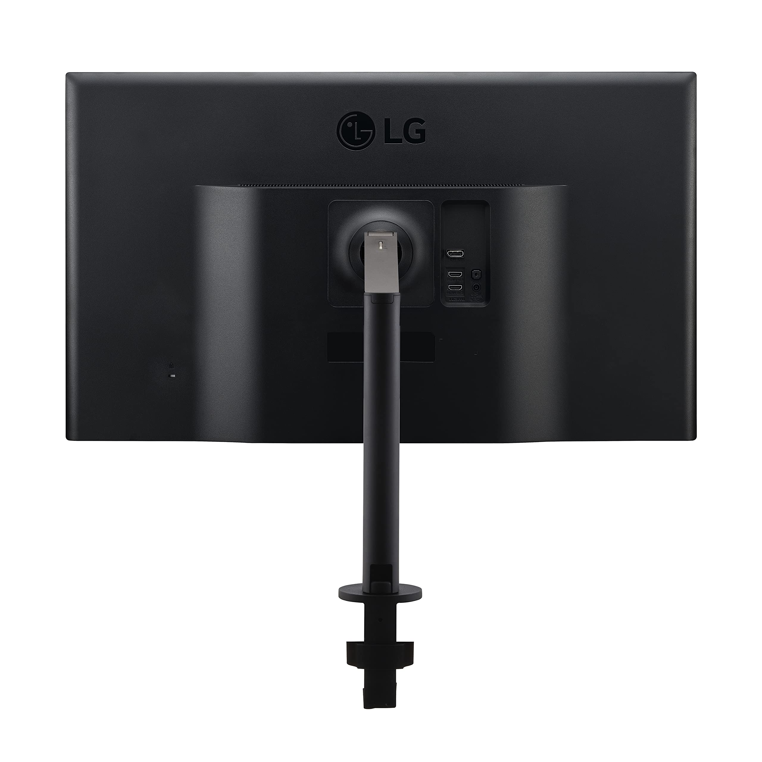 LG 32UK580-B 32" UHD 4K VA Monitor with Ergo Stand and DCI-P3 95% (Typ.) Color Gamut, HDR10 Compatibility and 5W (x 2) Built-in Speakers – Black (Renewed)