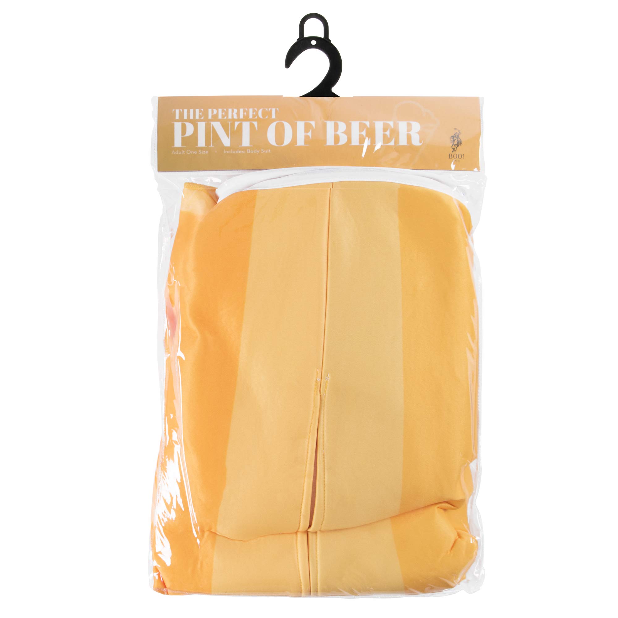 Boo Inc. Pint of Beer Halloween Costume | Funny Food Craft Beer Drinking Glass Suit