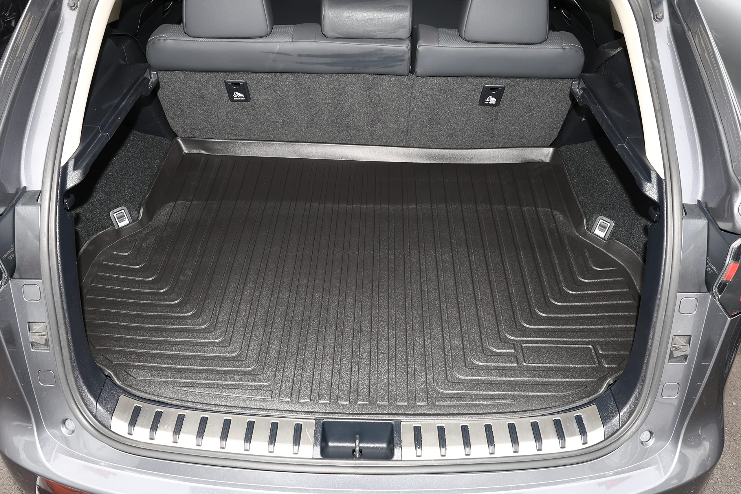 Premium Cargo Liner for Lexus NX200t NX300 NX300h 2015-2021 - Custom Fit Car Trunk Mat - All-Season Black Cargo Mat - 3D Shaped Laser Measured Trunk Liners for Lexus NX200t NX300 NX300h