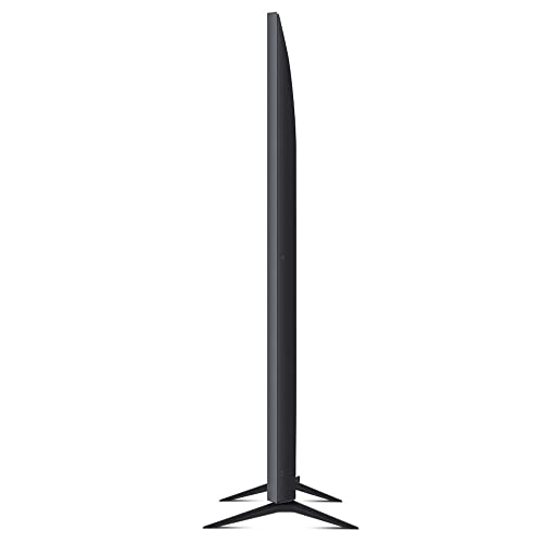 LG UQ7590PUB 43 Inch HDR 4K UHD Smart TV Bundle with Deco Gear 60W 2.0 Channel Soundbar, 37"-100" TV Wall Mount Bracket Bundle and 6-Outlet Surge Adapter