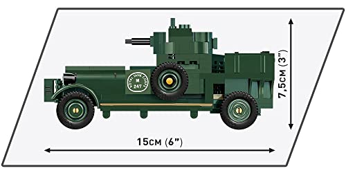 Cobi toys 267 Pcs Hc Great War /2988/ Rolls Royce Armoured Car Scale1:35