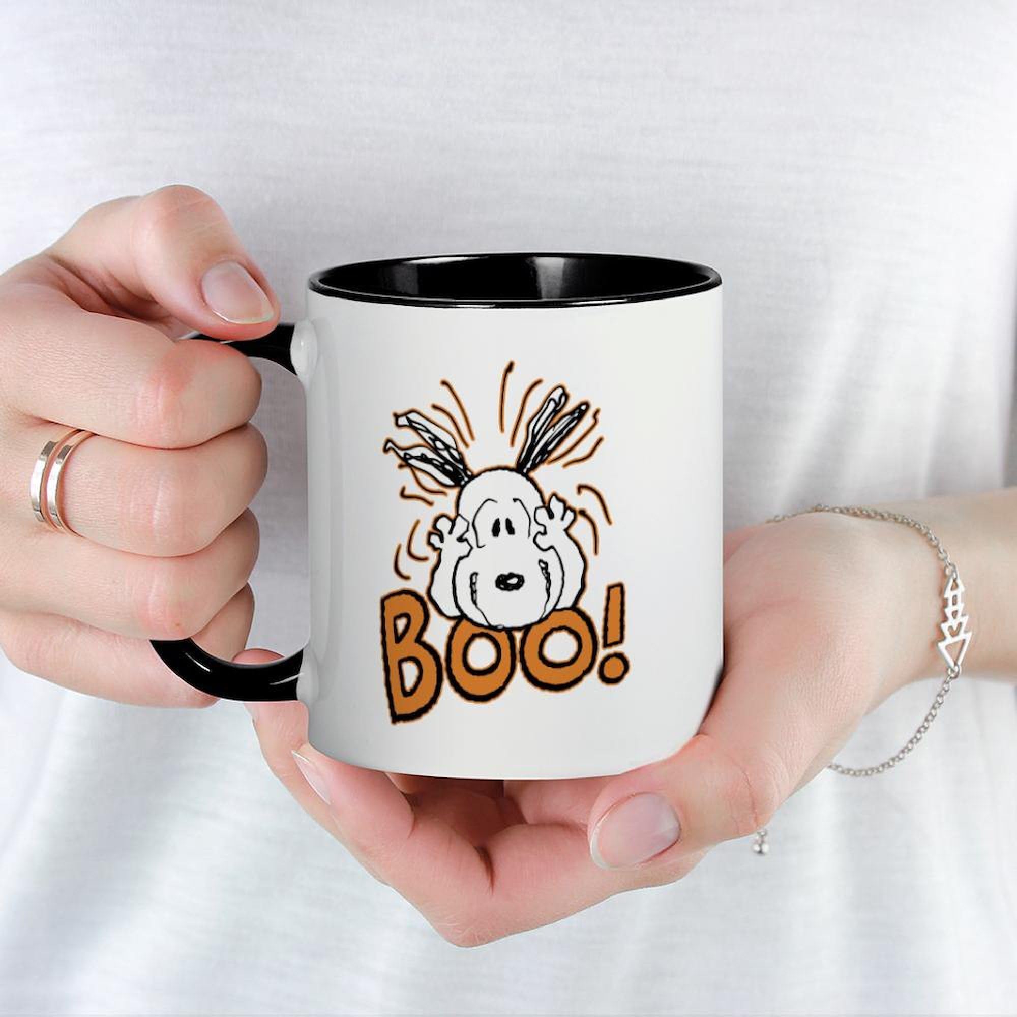 CafePress Peanuts Halloween Mugs 11 oz (325 ml) Ceramic Coffee Mug