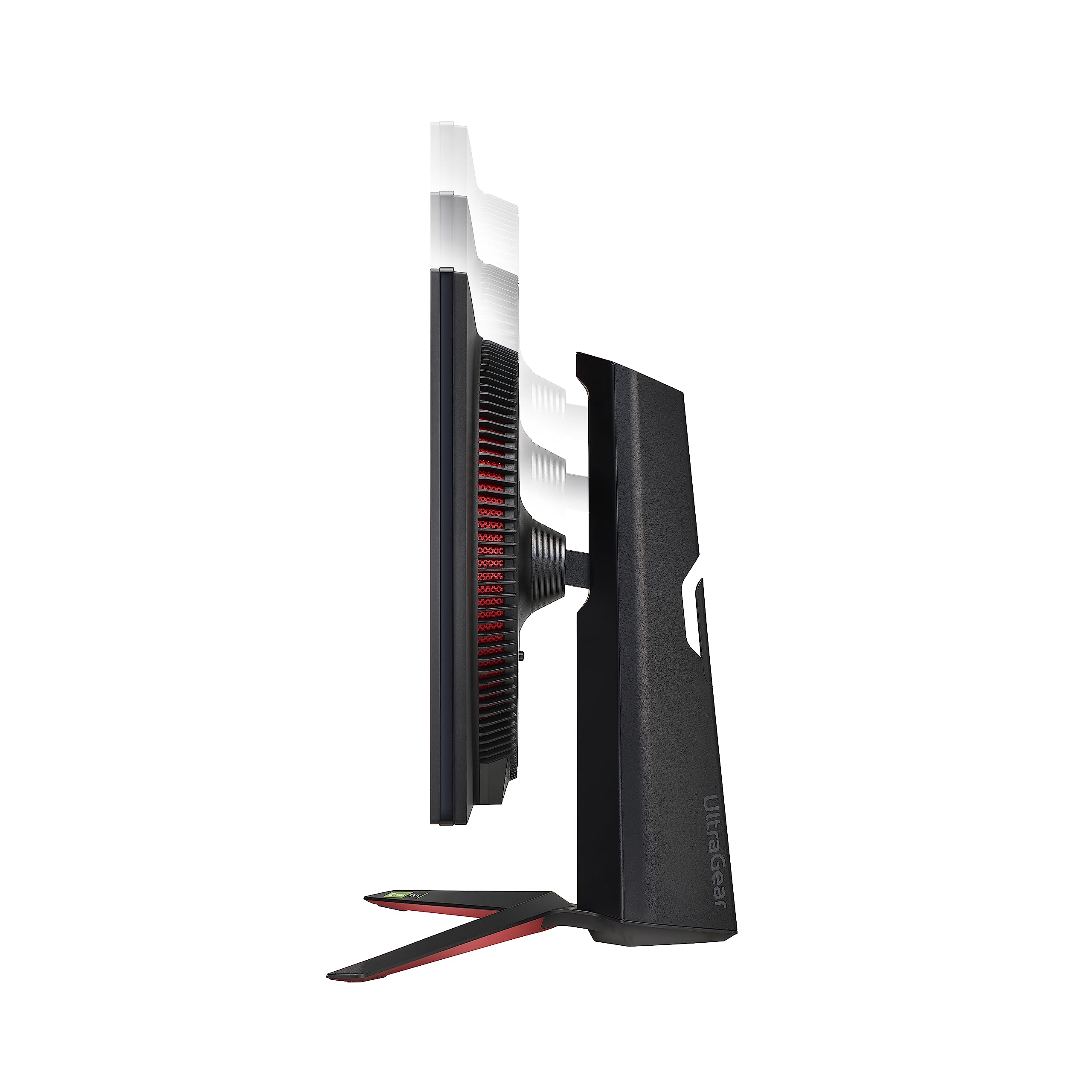 LG 27GP95R-B 27” Ultragear UHD (3840 x 2160) Nano IPS Gaming Monitor w/1ms Response Time & 144Hz Refresh Rate, NVIDIA G-SYNC Compatible & AMD FreeSync Pro, Adjustable Tilt, Height, Swivel & Pivot