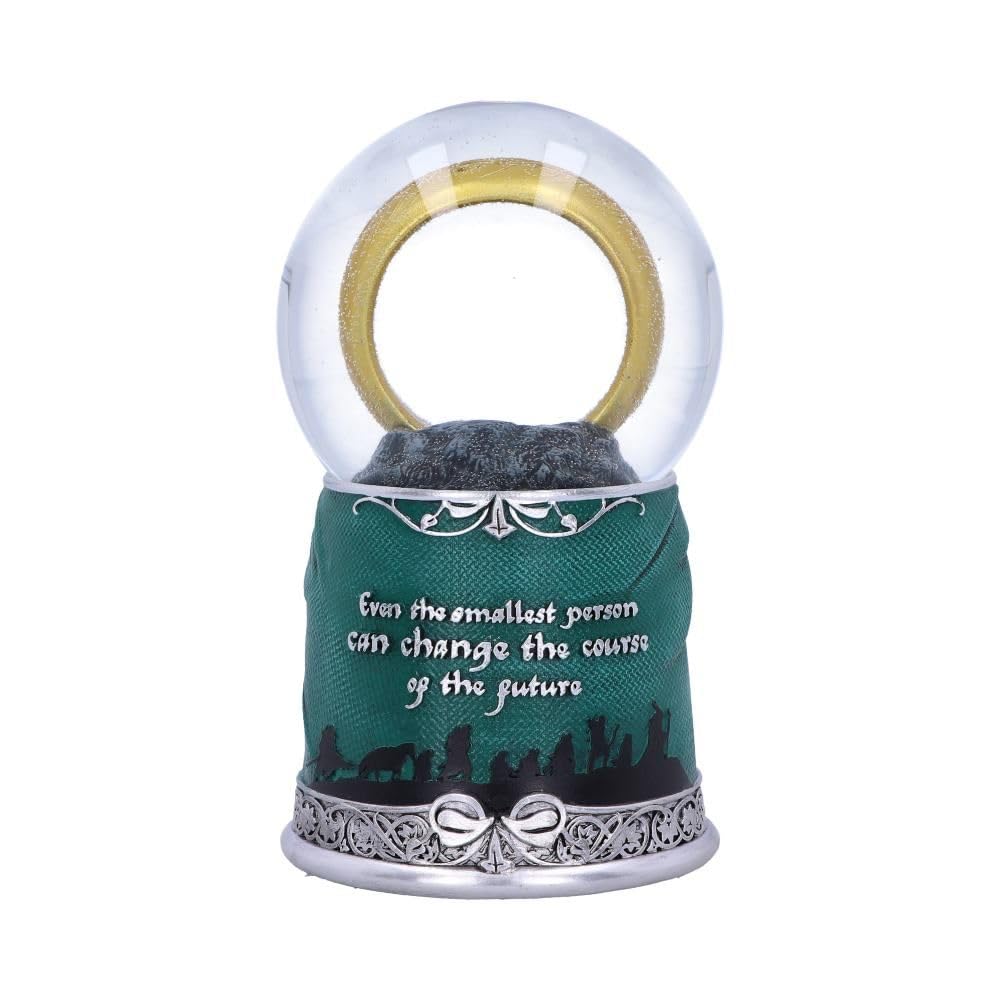 Nemesis Now Lord of The Rings Snow Globe, Iconic Middle Earth Design, Official Merchandise Hand-Painted Resin - Frodo