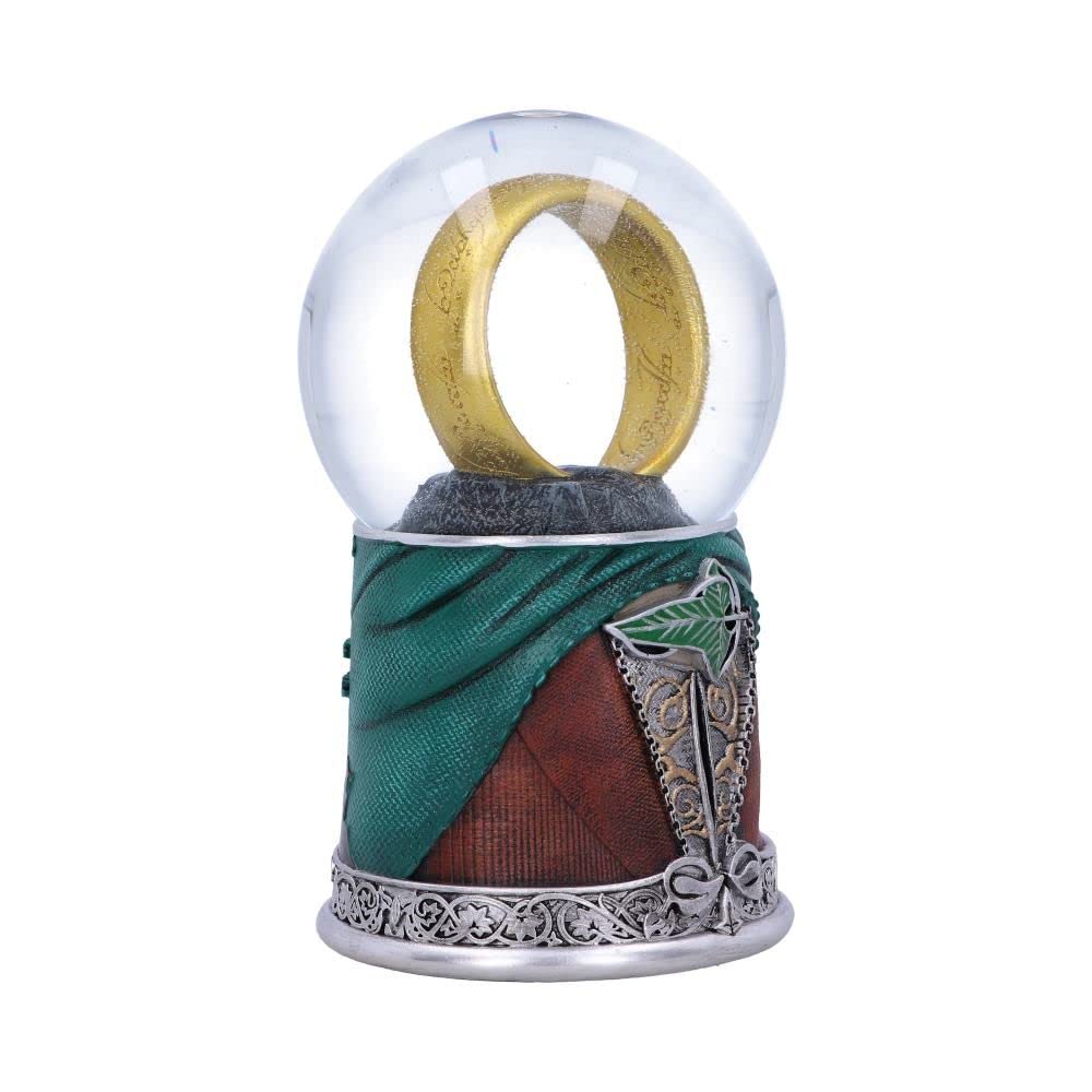 Nemesis Now Lord of The Rings Snow Globe, Iconic Middle Earth Design, Official Merchandise Hand-Painted Resin - Frodo