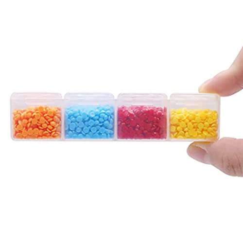 Transparent Diamond Painting Storage Container, 28/56 Grids Storage Box Diamond Art Accessories for Bead Rhinestone
