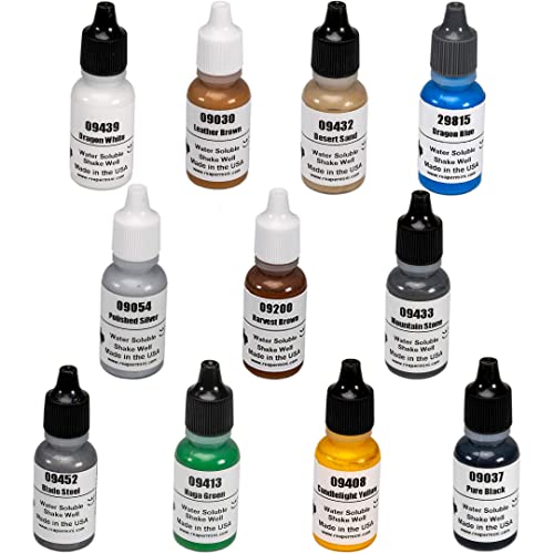 Reaper Miniatures 08906 Learn to Paint Kit Core Skills, Master Series Paint Box Set