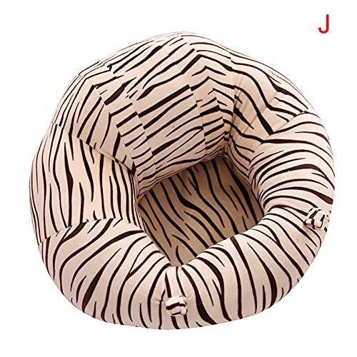 Baby Sofa Support Chair - Baby Support Seat, Plush Soft Cartoon Animals Sitting Chair, Baby Sofa Learning to Sit Chair