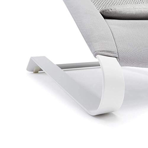 BOMBOL - Baby Bouncer - European Design - Ultra Durable Aluminum Alloy - 3 Point Harness (Pebble Grey)