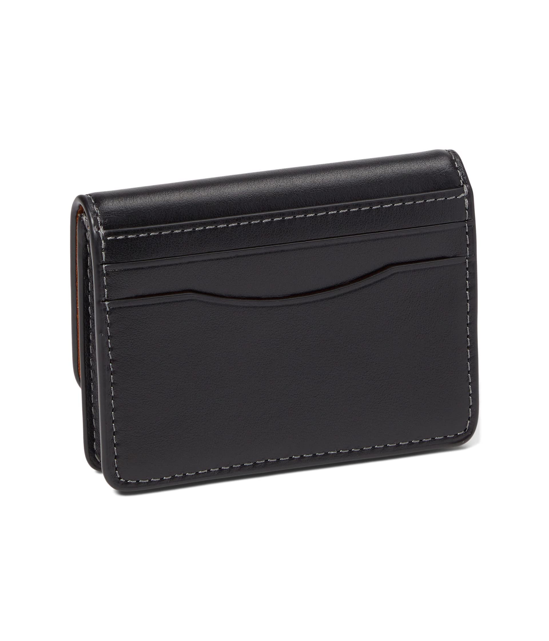 Coach Women's Bandit Card Case Wallet, Black, One Size